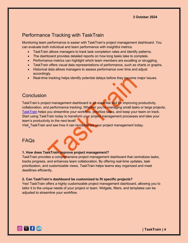 Transform Your Projects with TaskTrain's Management Dashboard!.pdf