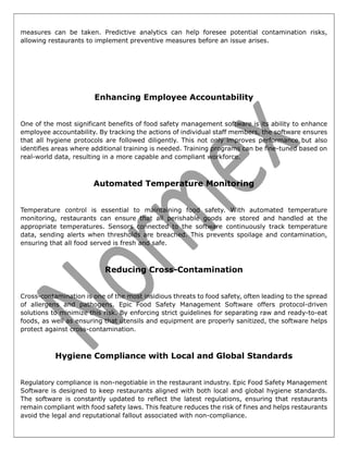 Transform Your Restaurant’s Hygiene Standards with Epic Food Safety ...