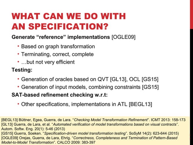Testing Model Transformations Ppt