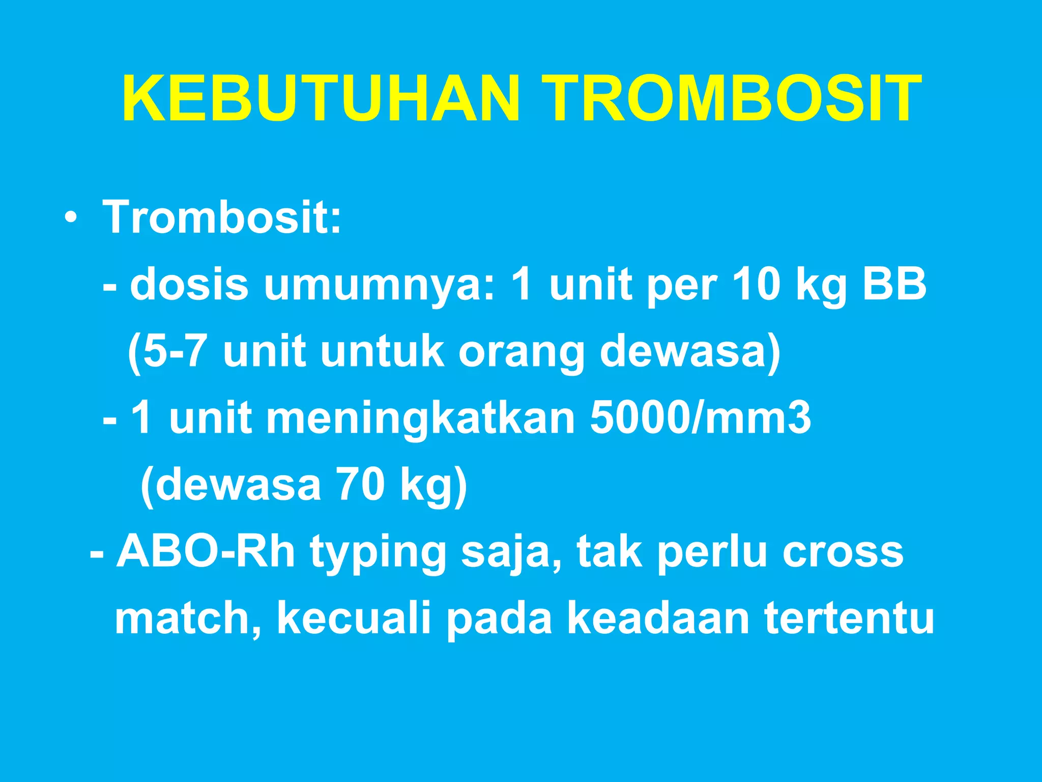 Transfusi darah | PPT
