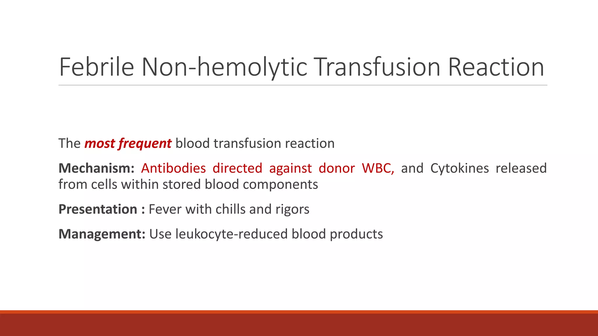 Transfusion Medicine | PPTX