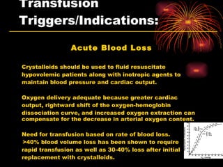 Transfusion Medicine Ticu | PPT