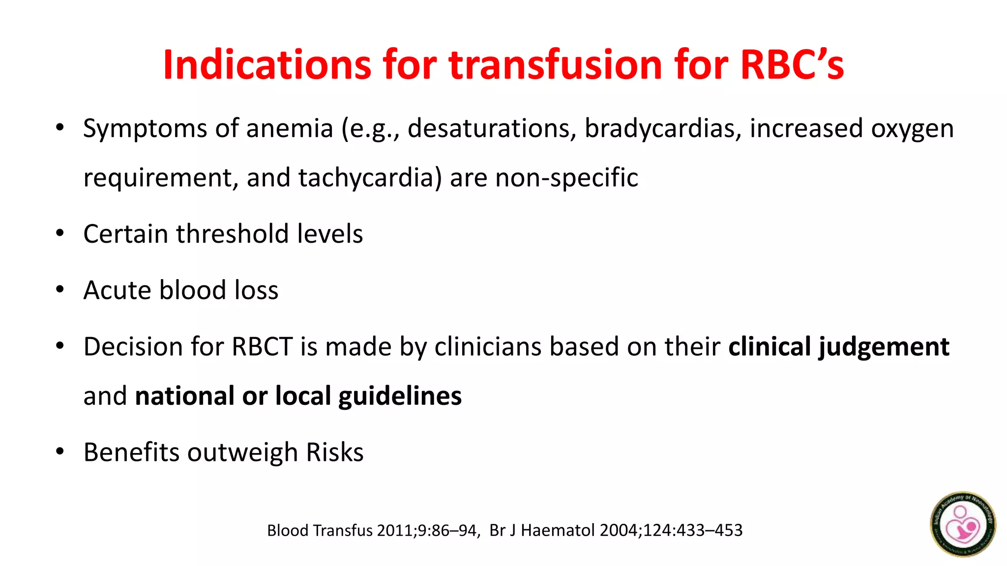 Transfusion of Blood Products Common Issues.pptx