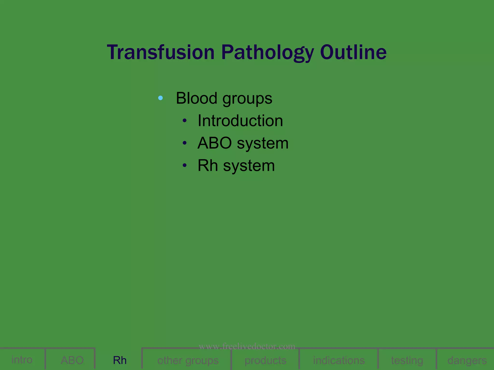 Transfusion pathology | PPT