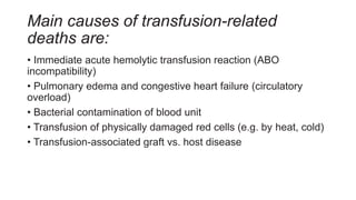 Transfusion Reaction kawthalkar pathology.pptx