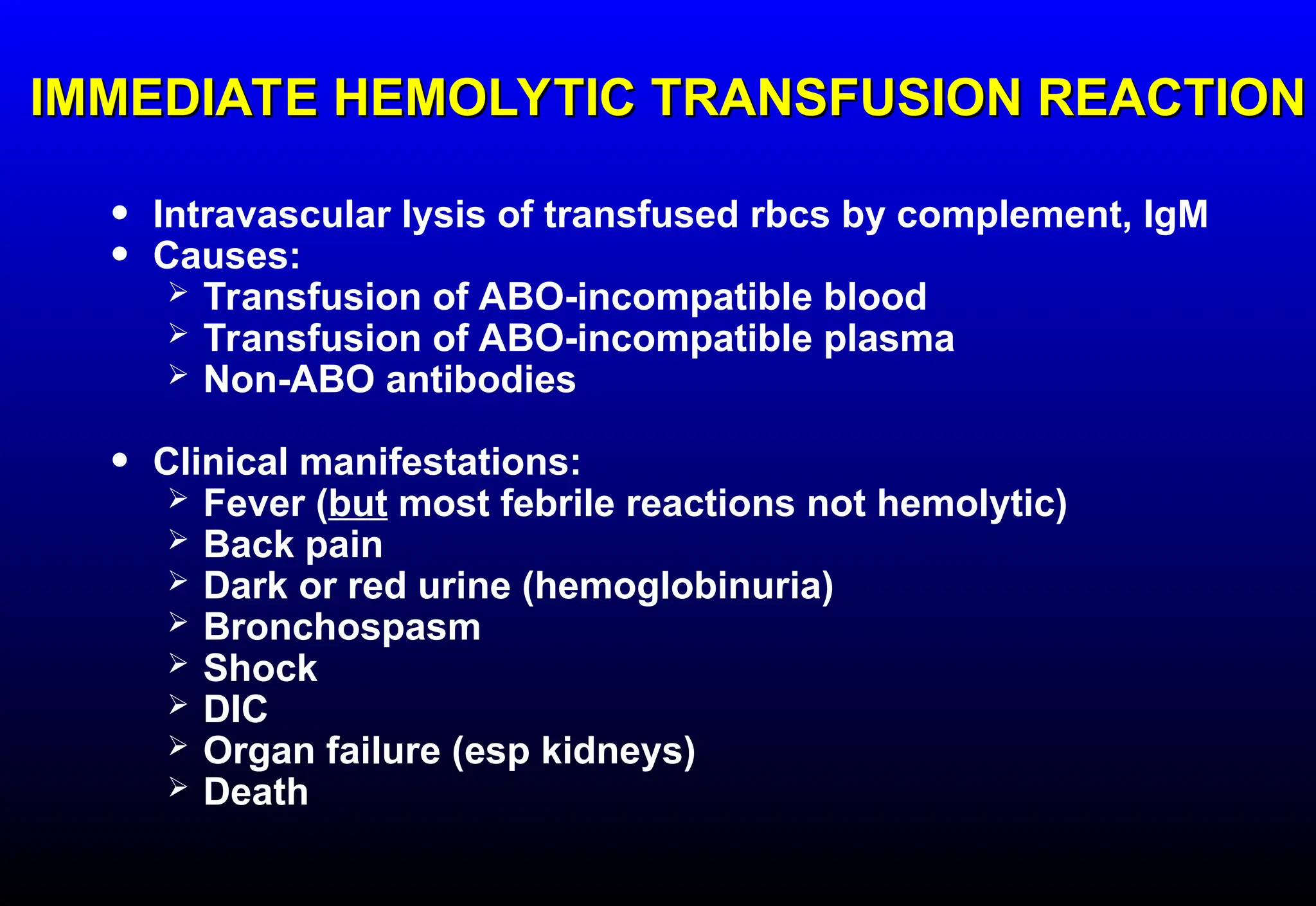 blood and blood products transfusion and its reactions | PPT