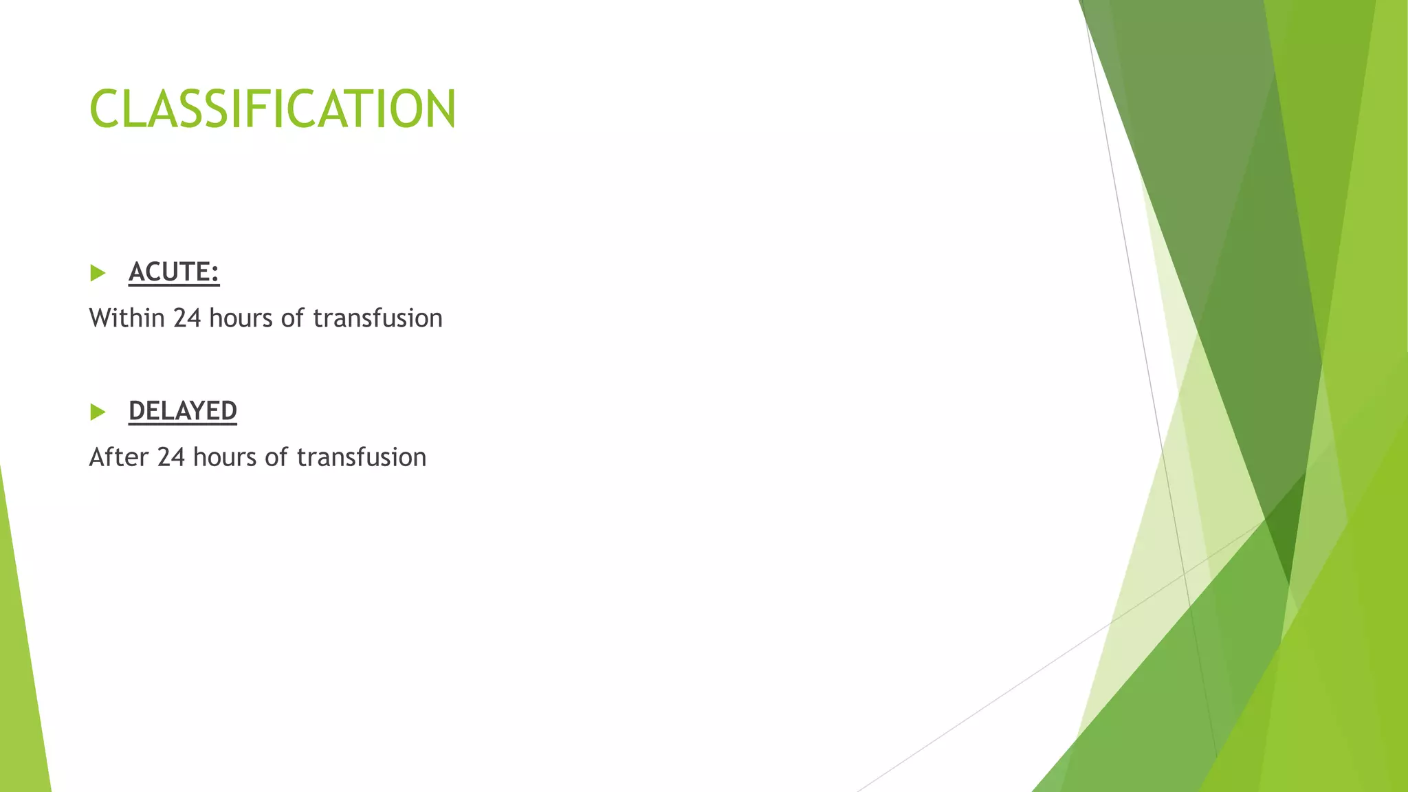 TRANSFUSION REACTIONS | PPTX