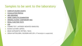 TRANSFUSION REACTIONS | PPT