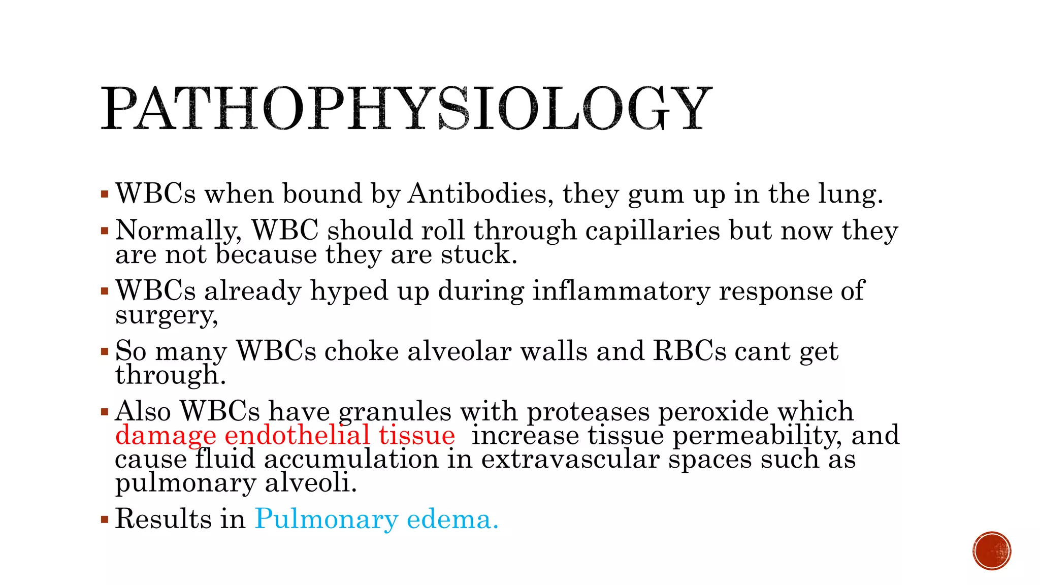 Transfusion related acute lung injury (trali) - DIKIOHS DUHS | PPTX