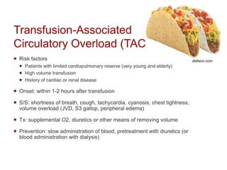 Transfusion Reaction | PPTX