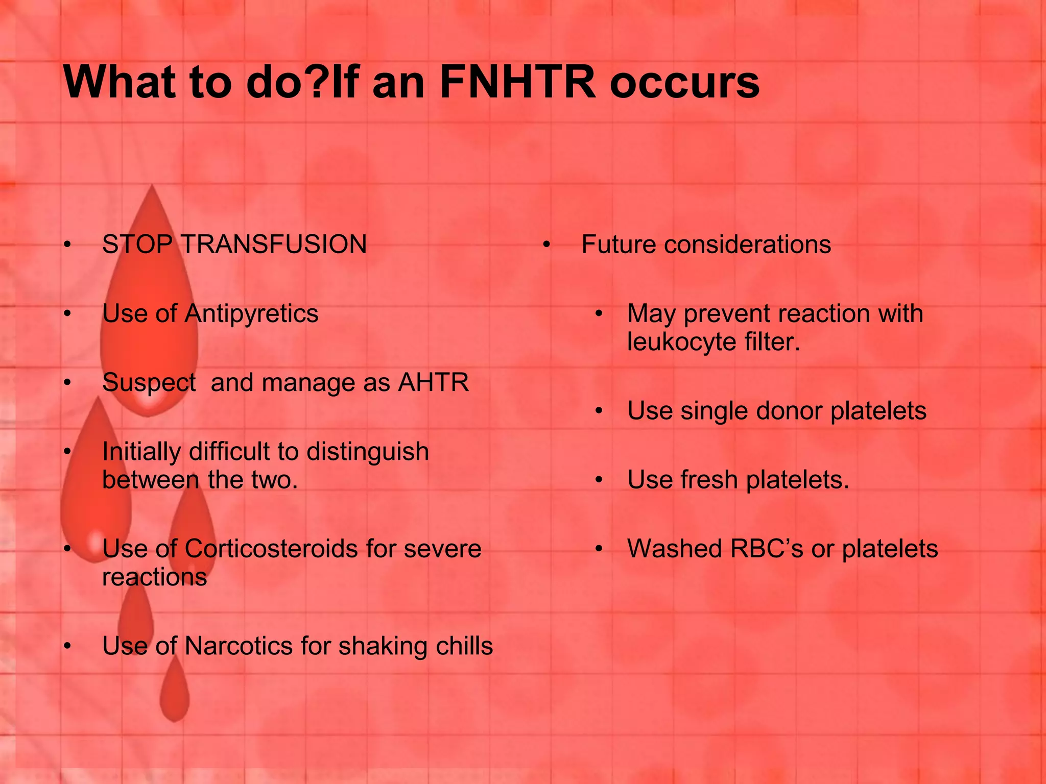 Transfusion therapy | PPTX