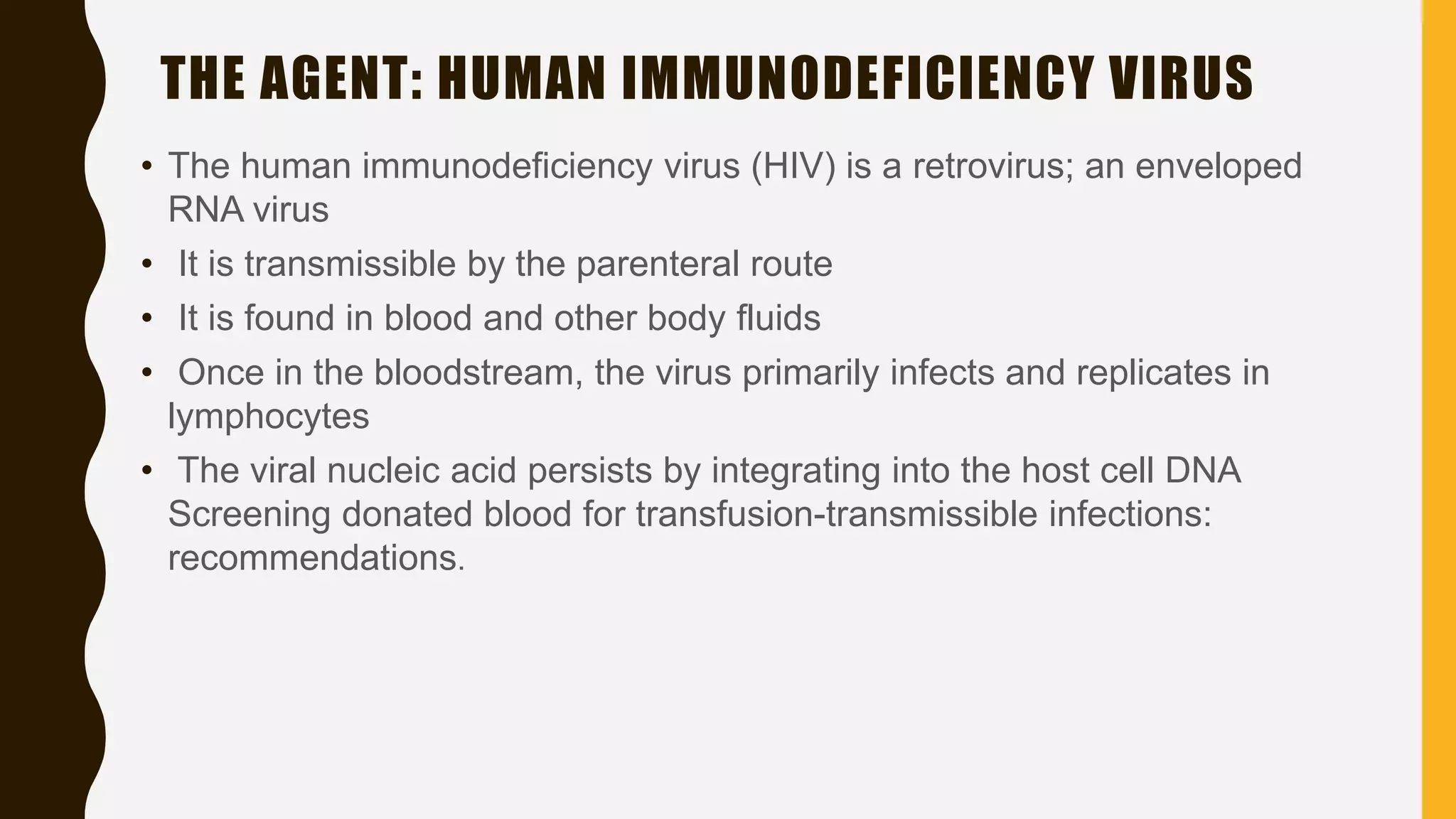 Transfusion transmissible infections sse | PPTX