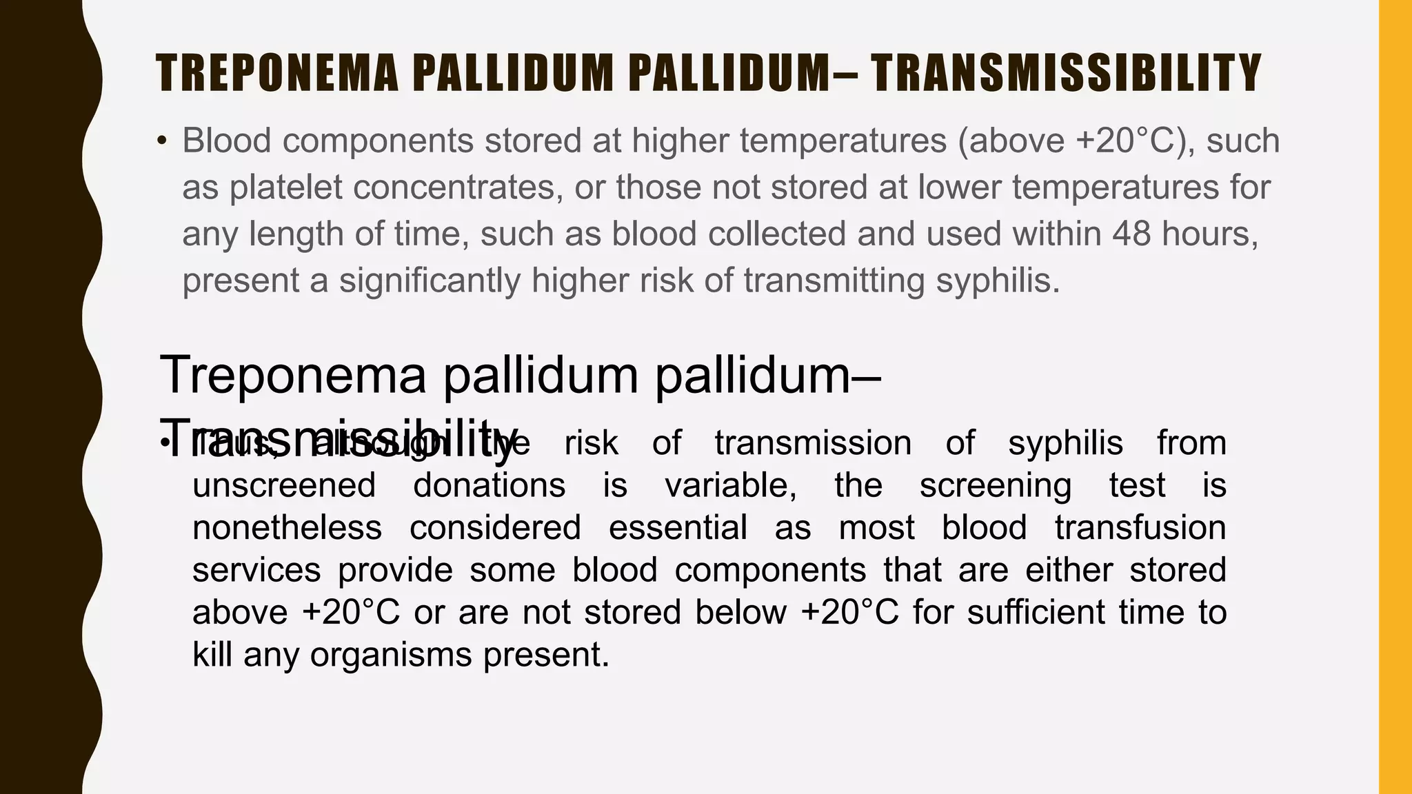 Transfusion transmissible infections sse | PPTX