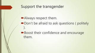 TrAnSgEnDeR | PPT