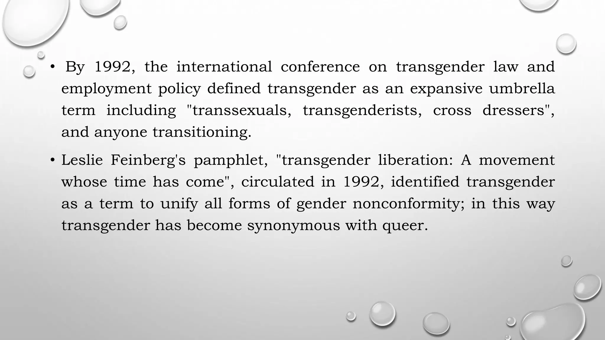 Transgender | PDF