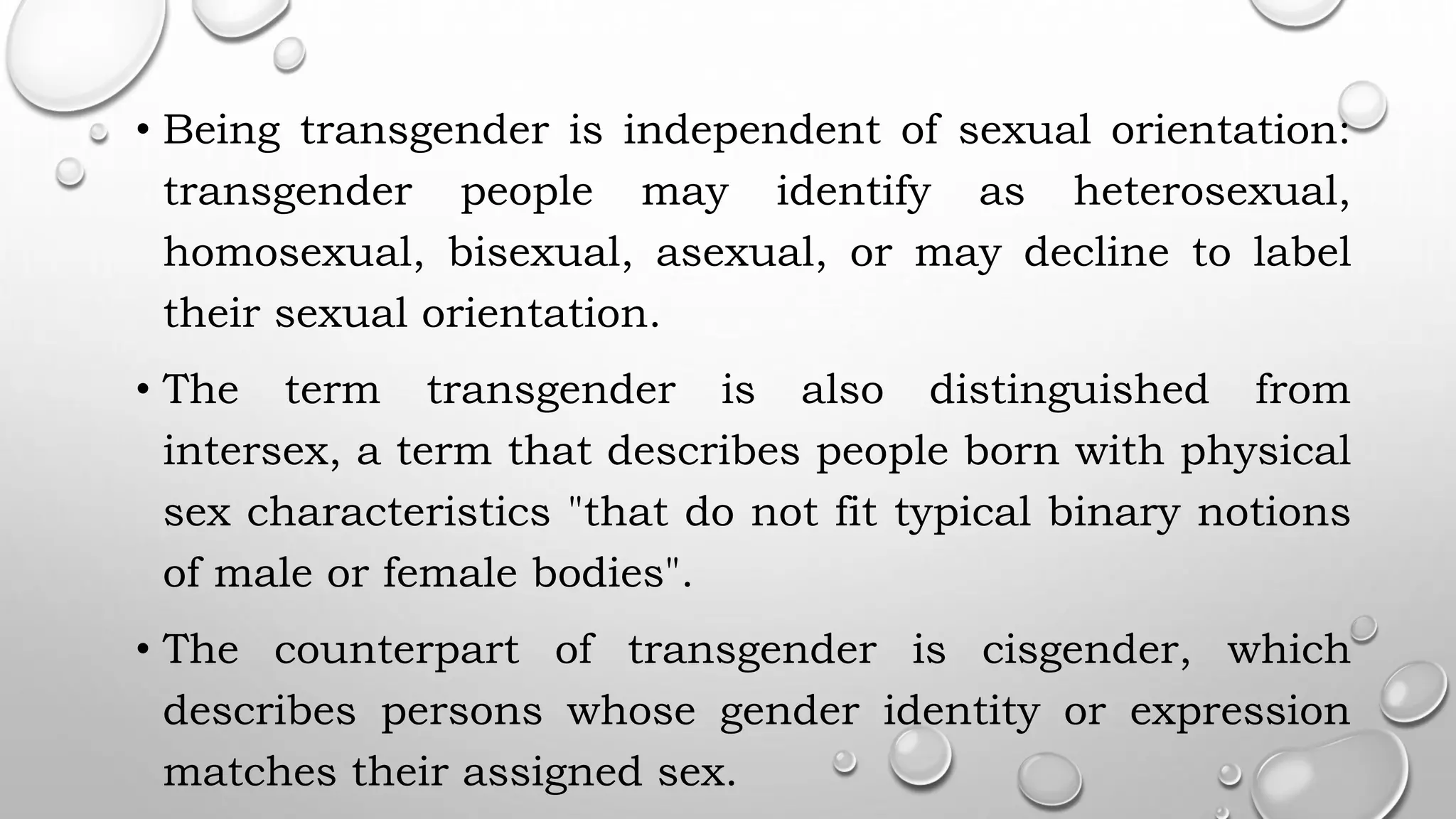 Transgender | PDF