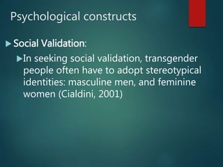 Transgender Media Representations in 2016 | PPTX