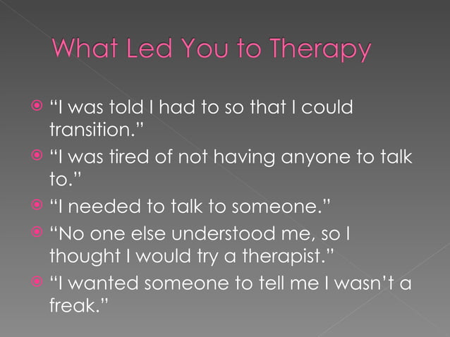 Transgender Project Powerpoint | PPT