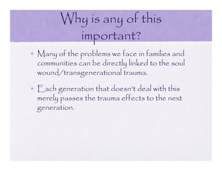 Transgenerational trauma | PDF