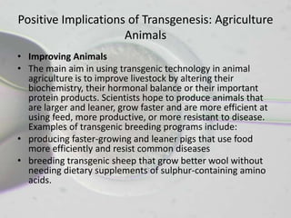 Transgenesis | PPTX