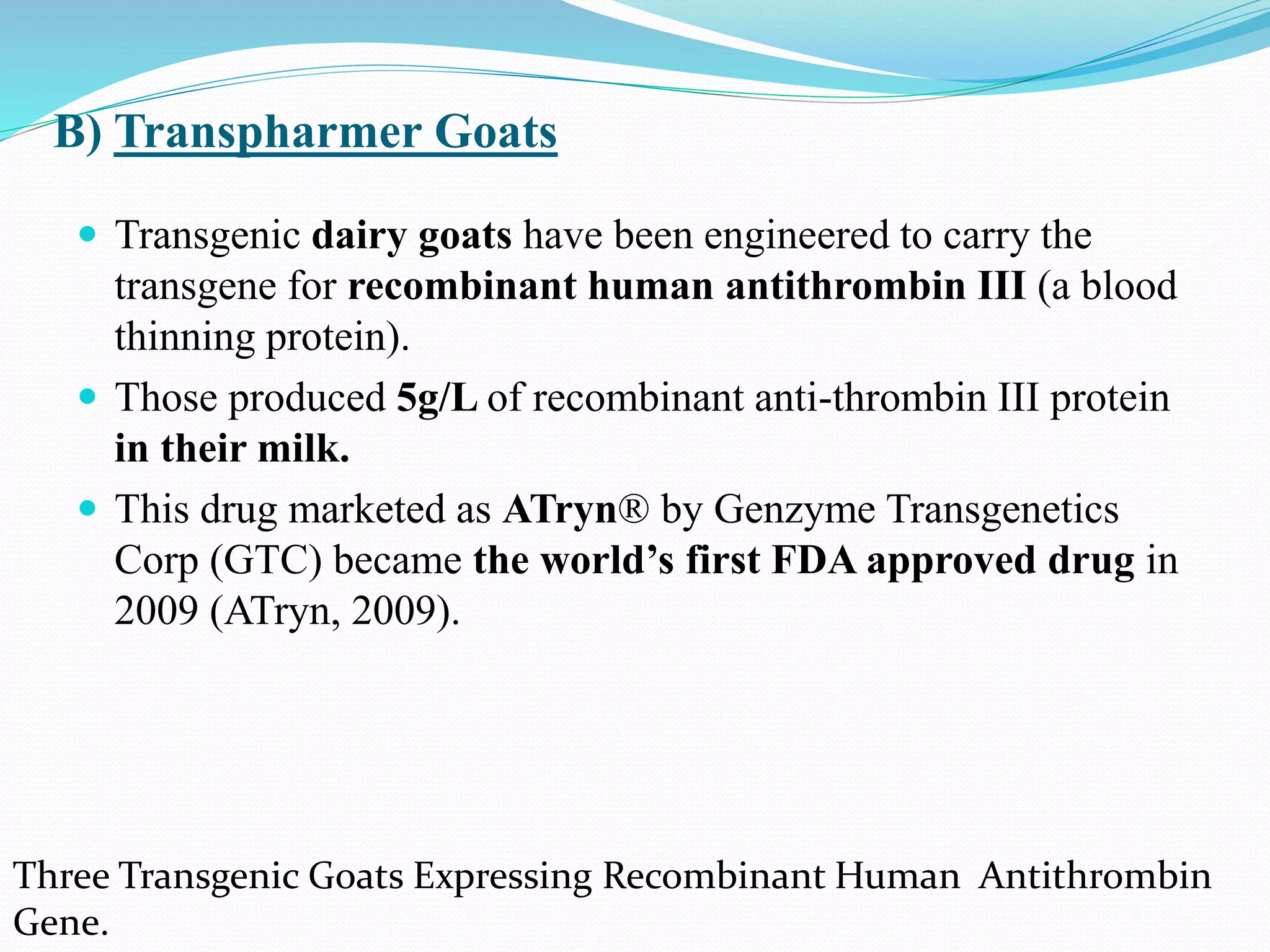 Transgenesis by Dr.Ashwini J. Patel-Gujarat | PPTX