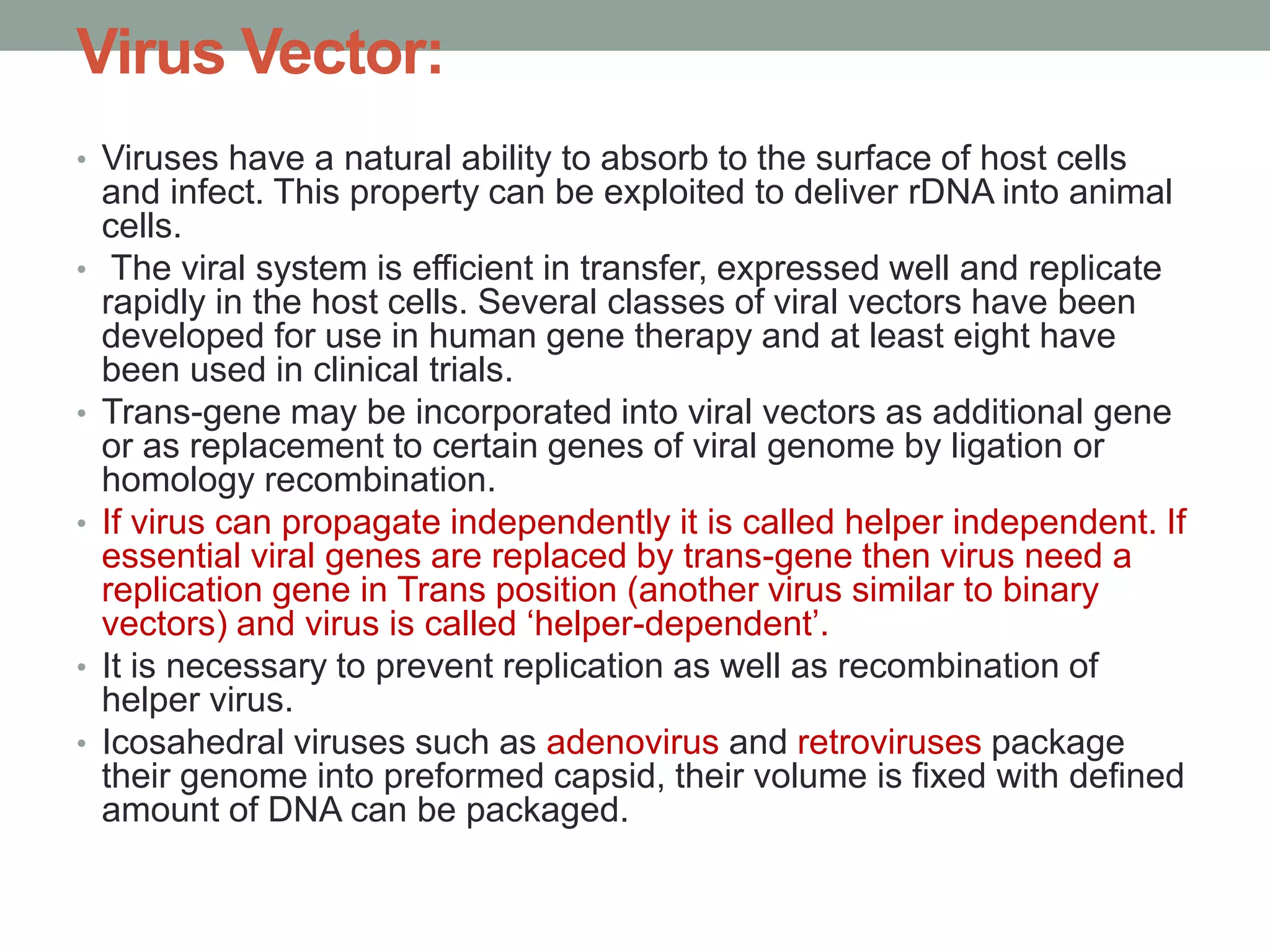 Transgenesis methods and applications | PPTX
