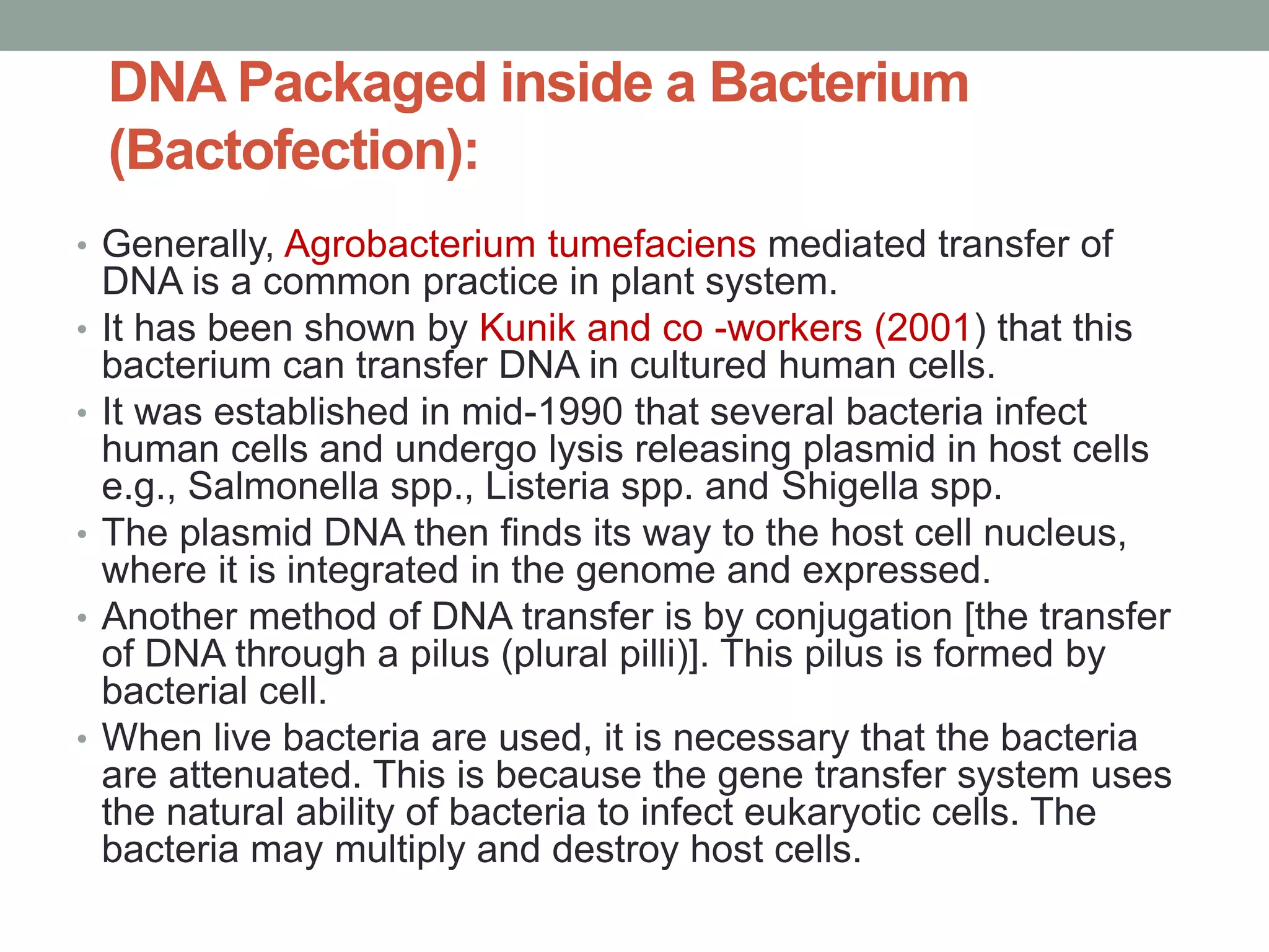 Transgenesis methods and applications | PPTX