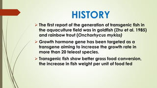 transgenic-fish (1).pdf uses and application | PDF
