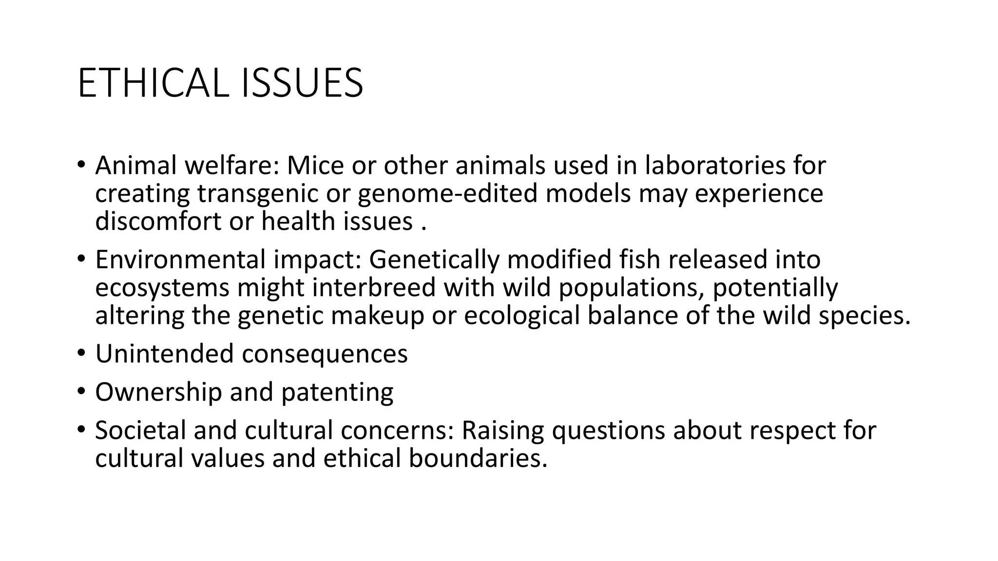 TRANSGENIC AND GENOME EDITED ANIMALS,.pptx | Genetics | Science