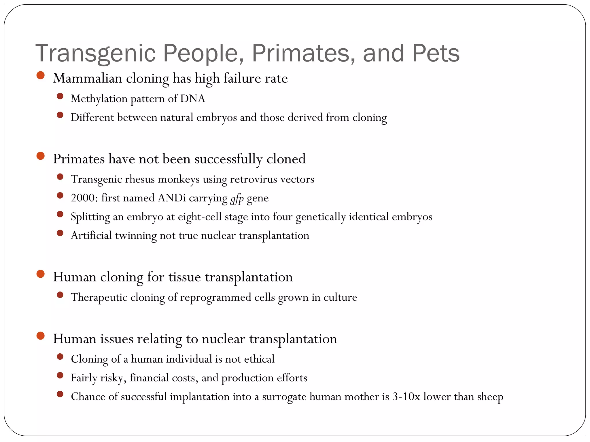 Transgenic Animals | PPT