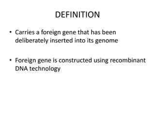Transgenic animals | PPT