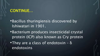 Transgenic cotton | PPTX