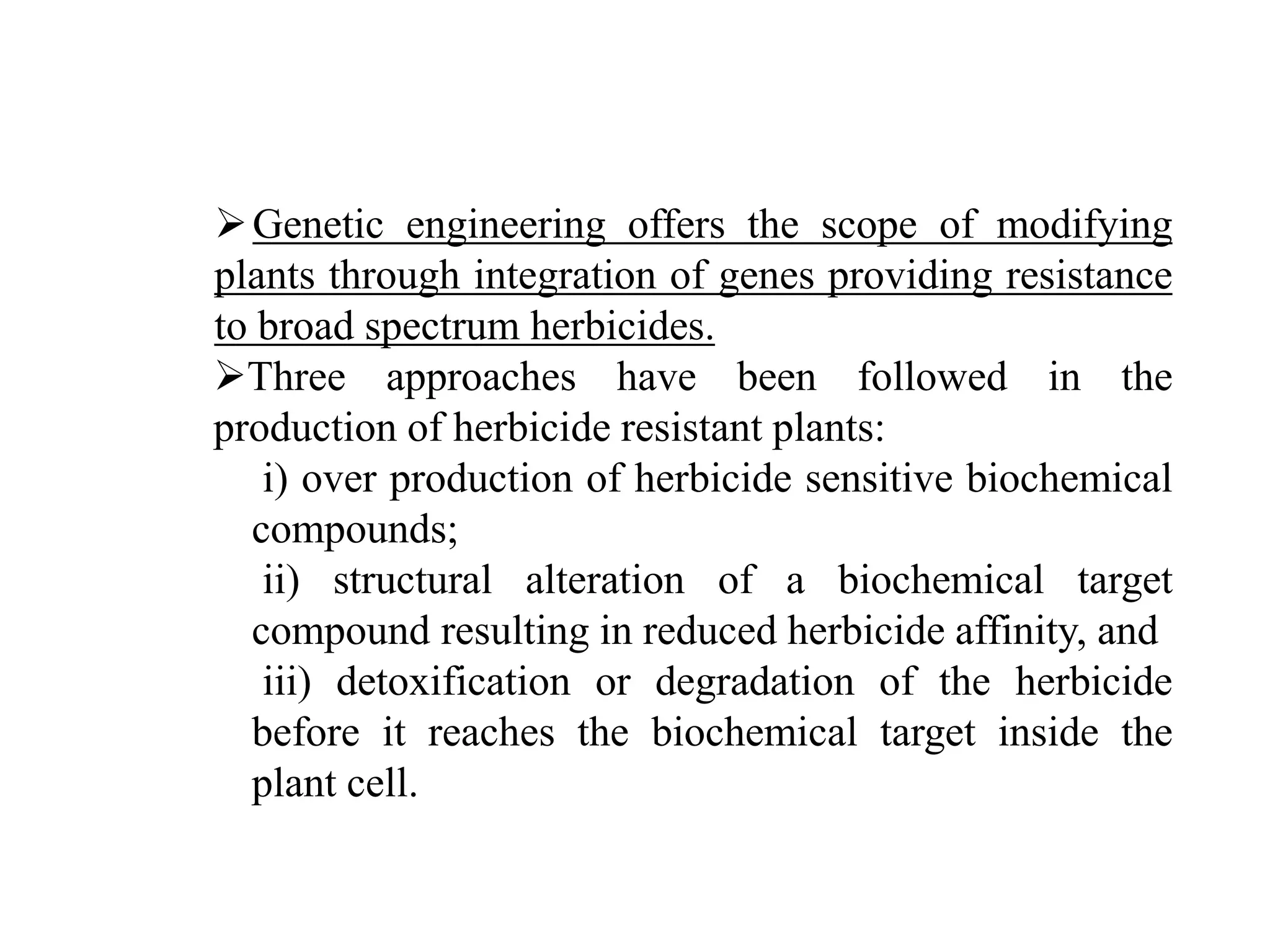 Transgenic crops and application | PPTX