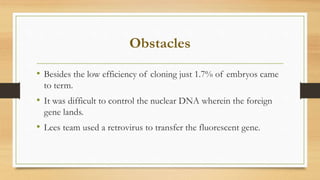 Transgenic dog | PPT