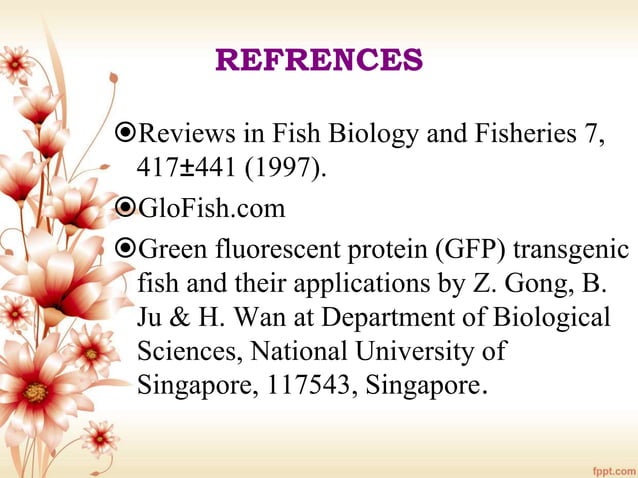 Transgenic fish, bird by kk sahu | PPT