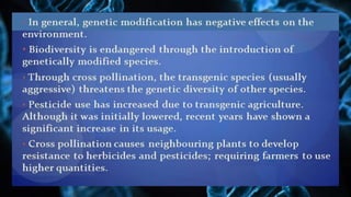 Transgenic organisms and methods of their production. | PPTX