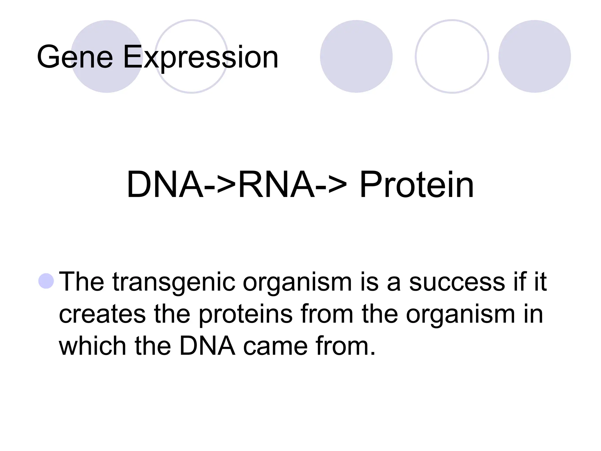 Transgenic organisms and Therapy.for helping publit | PPTX