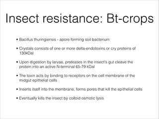 Transgenic plants | PDF