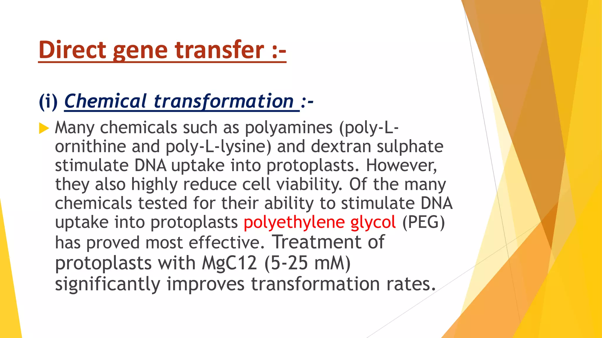 Transgenic plants | PPTX | Agriculture | Industries