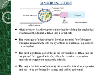 Transgenic plants ppt | PPTX