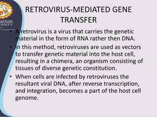 TRANSGENIC TECHNOLOGY AND ITS APPLICATION.pptx | Biological Sciences ...