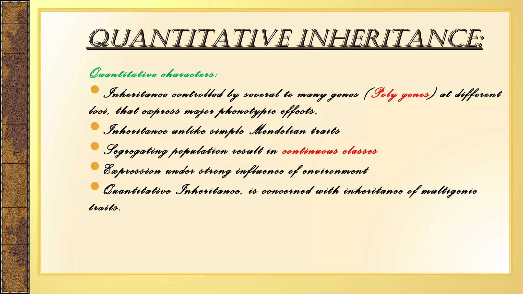Transgressive segregation | PPT