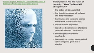 Transhumanism and ed leadership2021 | PPT