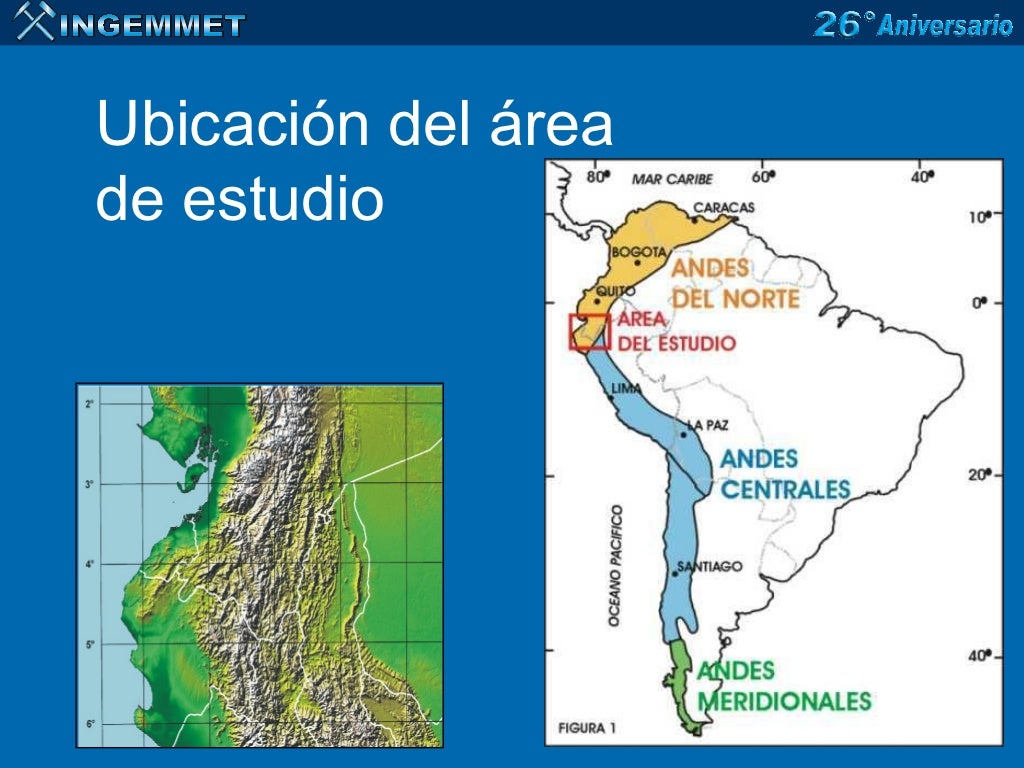 TRANSICIÓN DE LOS ANDES CENTRALES A LOS ANDES DEL NORTE