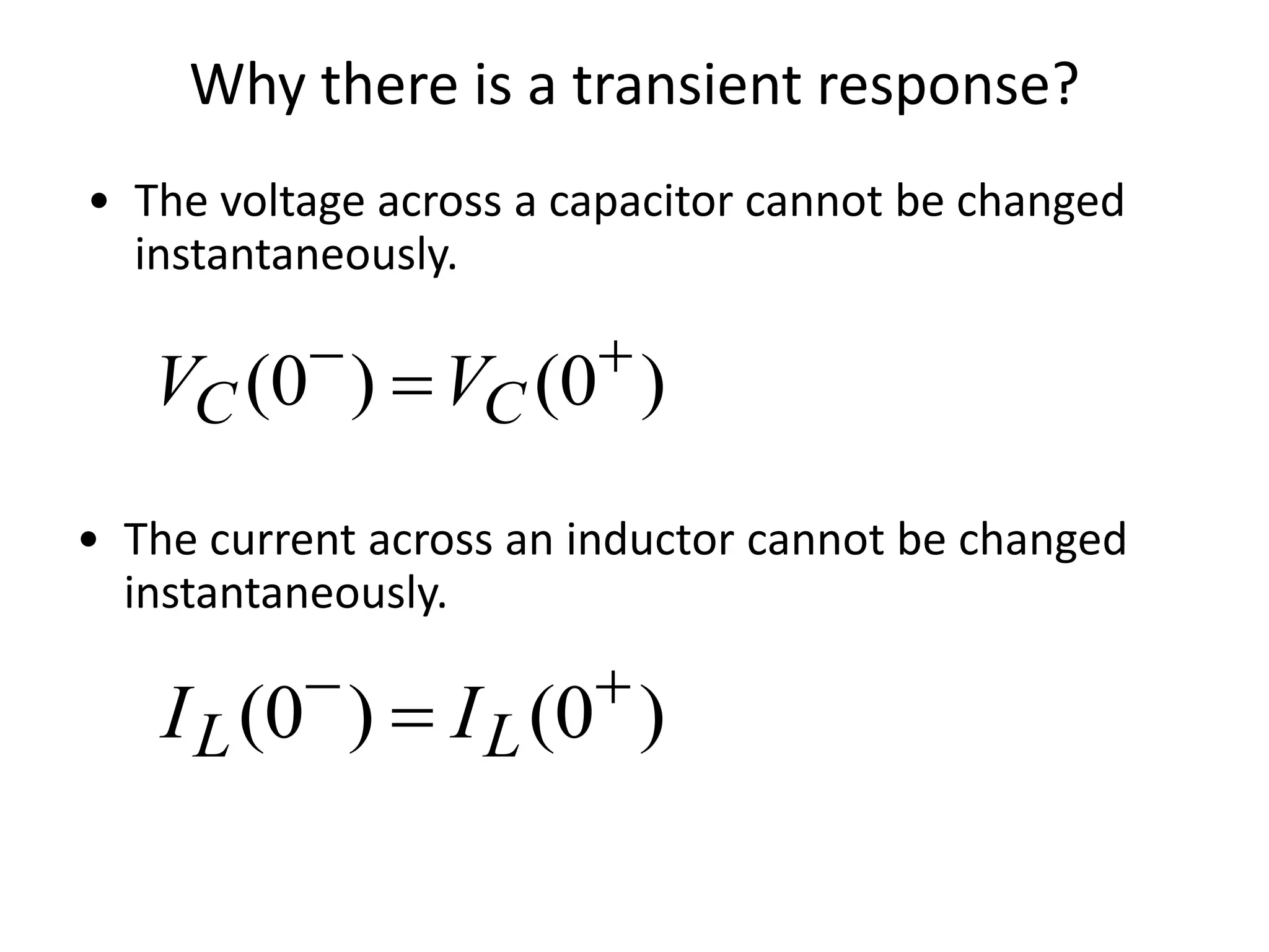 Transient analysis | PPTX
