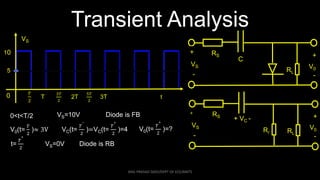 Transient analysis of clamping circuits | PDF