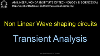Transient analysis of clamping circuits | PPT