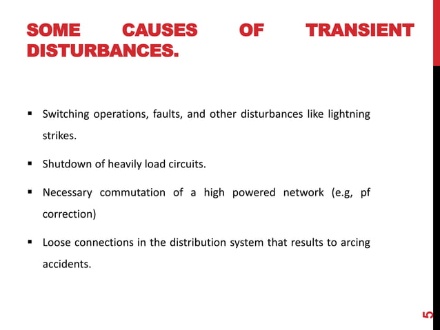 Transient disturbance analyzer | PPTX