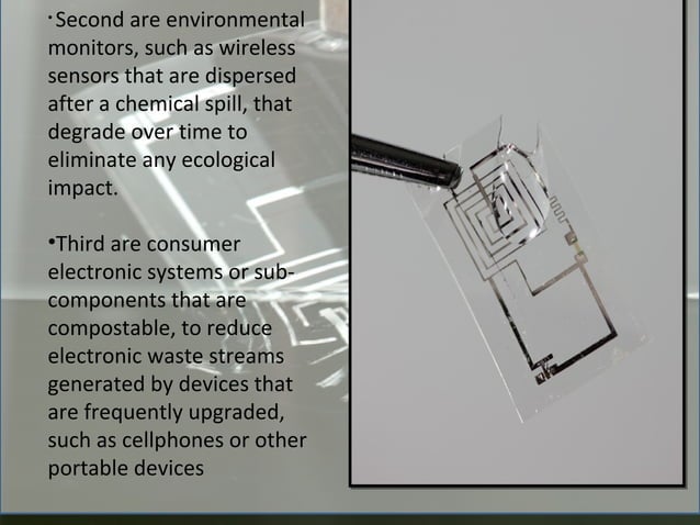 Transient electronics 1 | PPT