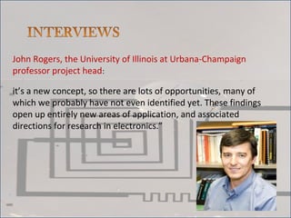 Transient electronics 1 | PPT